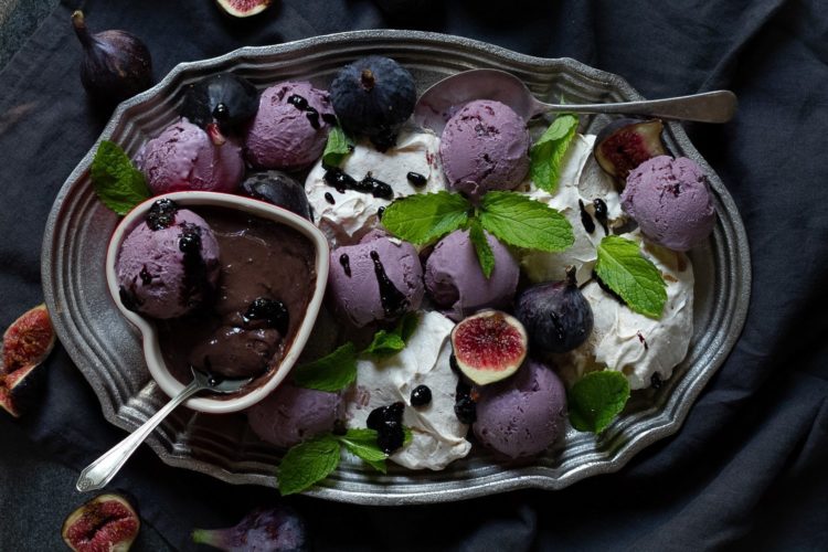 Pots de Crème with Merlot Ice Cream - Elmarie Berry